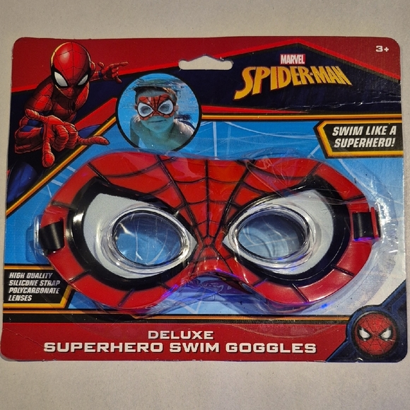 Marvel | Swim | Marvel Spiderman Deluxe Superhero Swim Goggles | Poshmark